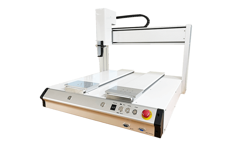 DT-500F2Y Dual Table Dispensing Robot | Dispenser Tech Co., Ltd.